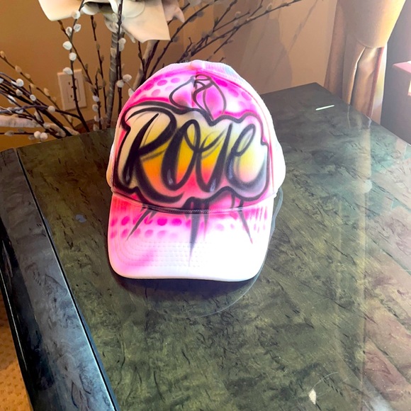 Accessories | Custom Baseball Cap Rose | Poshmark
